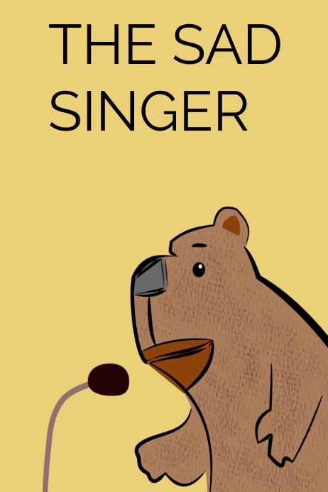 The sad singer Template | PosterMyWall