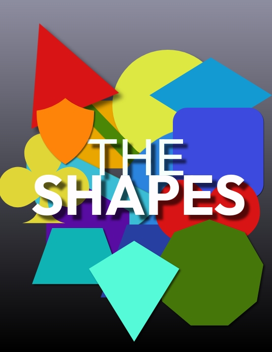The Shapes Template | PosterMyWall