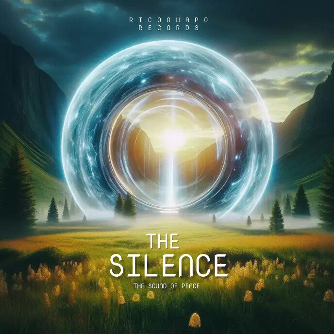THE SILENCE ALBUM ARTWORK TEMPLATE | PosterMyWall
