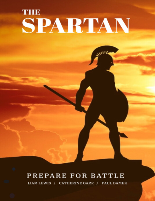 Copy of The spartan | PosterMyWall