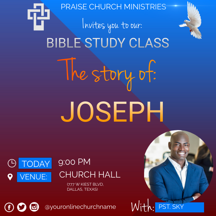 Copy of THE STORY OF JOSEPH | PosterMyWall