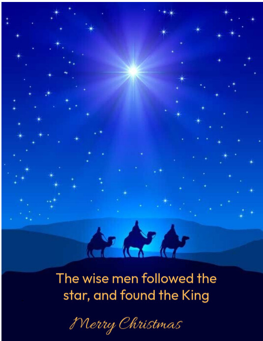 Copy of The three wise men social media post | PosterMyWall
