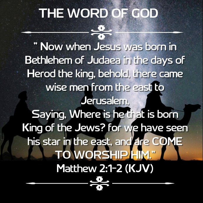 Copy of The Three Wise Men Template | PosterMyWall