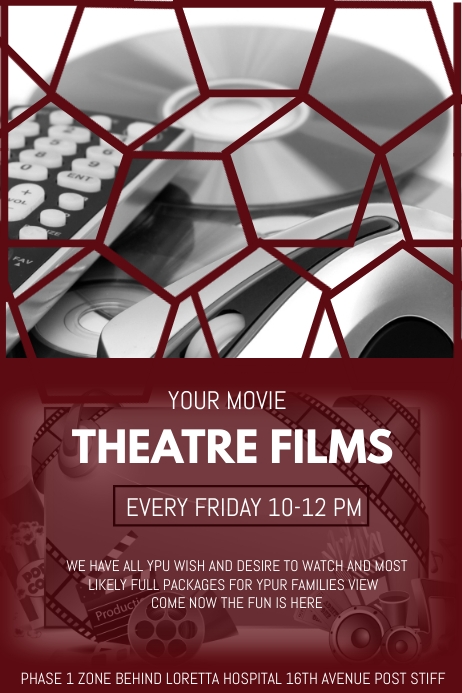 Theater movie Template | PosterMyWall