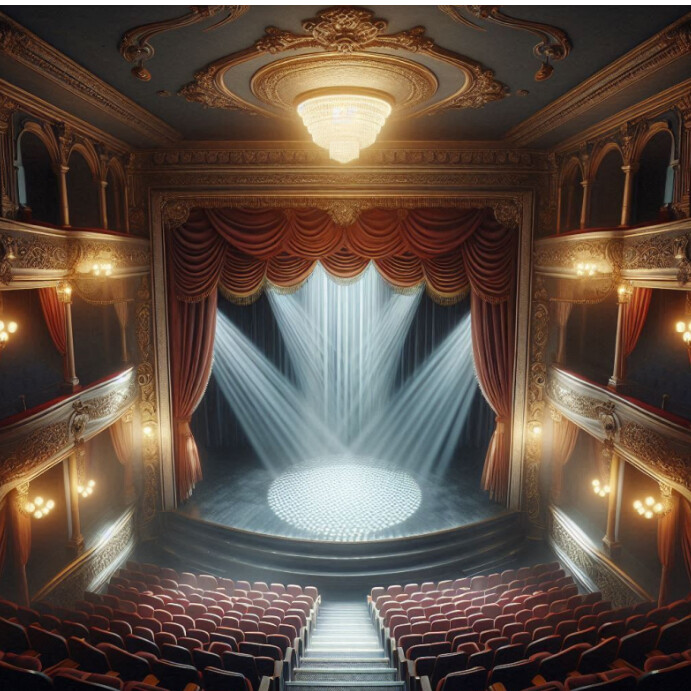 Plantilla de Theater stage light | PosterMyWall