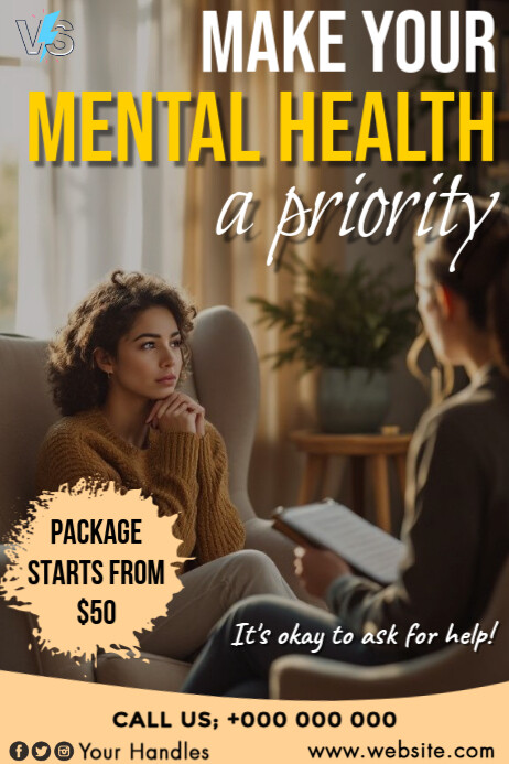 Copy of Therapy Posters | PosterMyWall