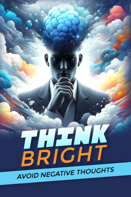 Copy of Think bright | PosterMyWall