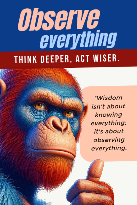 Think deep Template | PosterMyWall