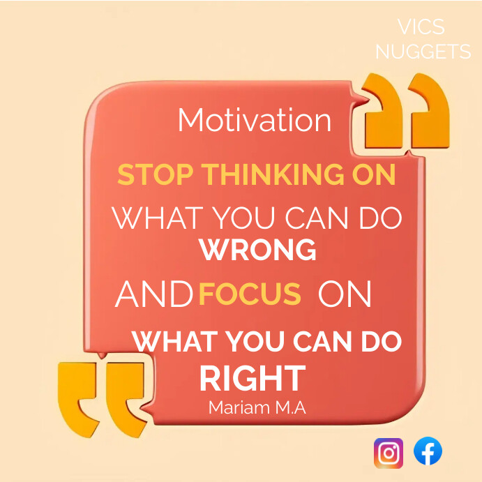 Think Positive Template | PosterMyWall