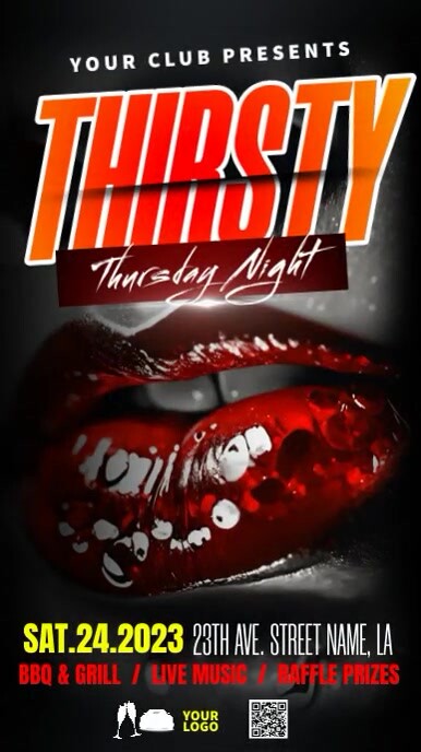 Plantilla de Thirsty Thursday | PosterMyWall