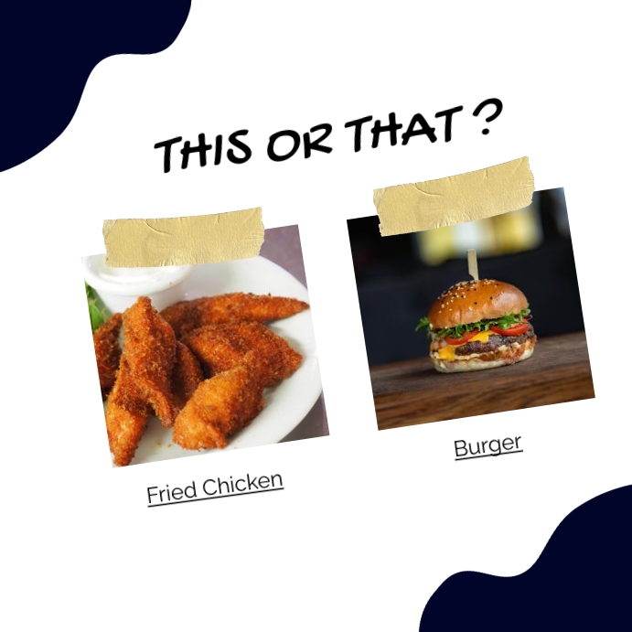 Copy of THIS OR THAT FLYER | PosterMyWall