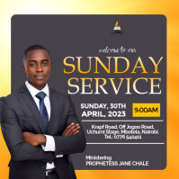 Welcome this Sunday Template | PosterMyWall