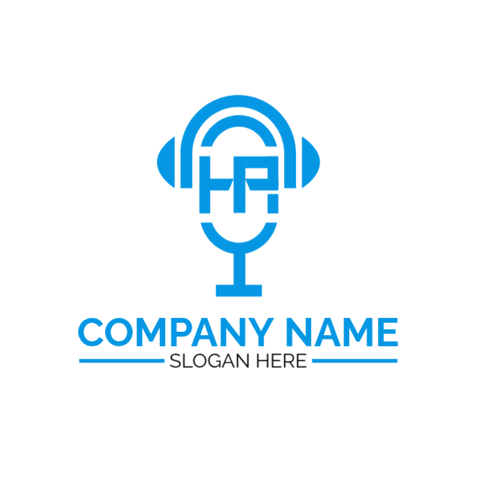 THP Letter And Radio Logo Design Template | PosterMyWall