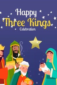Three Kings Celebration Template | PosterMyWall