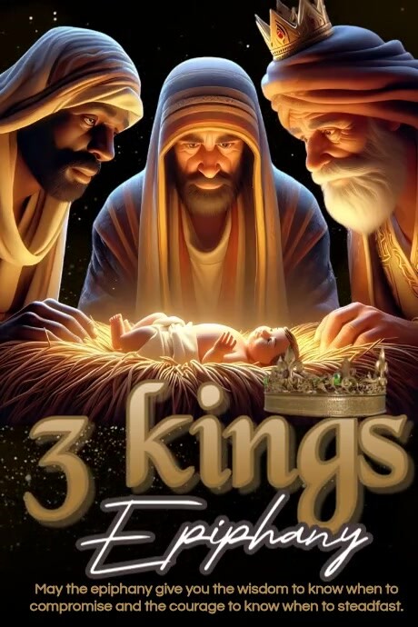 Three Kings Celebration Video Template | PosterMyWall