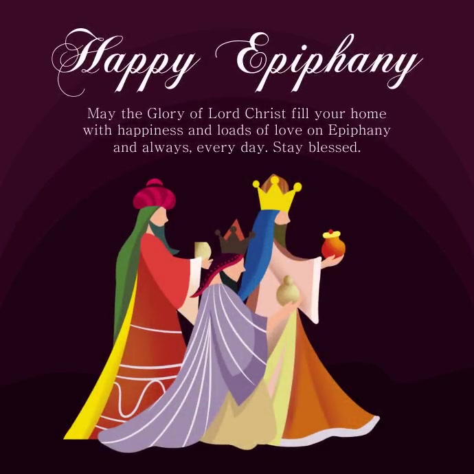 Three Kings Day Template | PosterMyWall