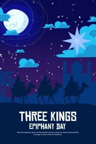 Three Kings Video Poster Template | PosterMyWall