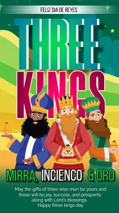 Three Kings Poster Template | PosterMyWall
