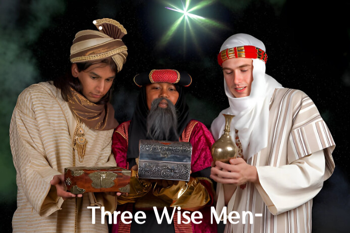 Three Wise Men Template | PosterMyWall