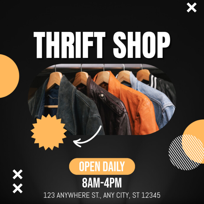thrift store Template | PosterMyWall