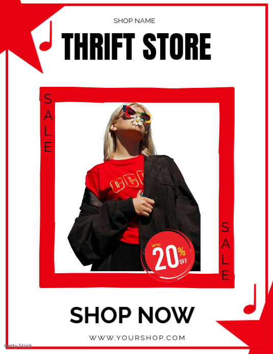 Thrift Store Flyers Template | PosterMyWall
