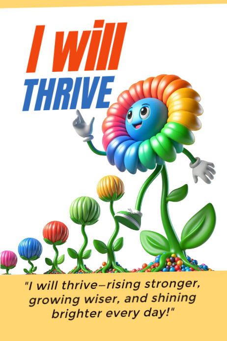 Copy of Thrive | PosterMyWall