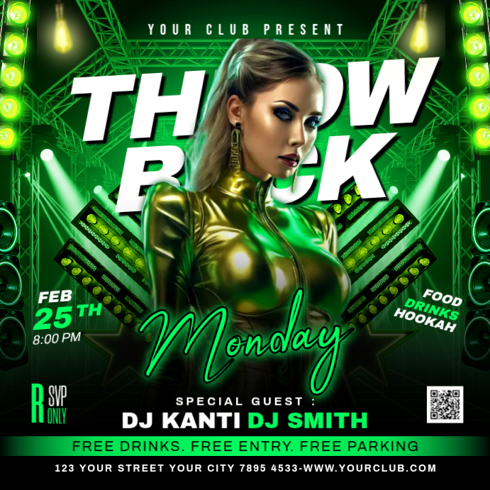 Throw back monday Template | PosterMyWall