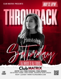 Throw back saturday Template | PosterMyWall