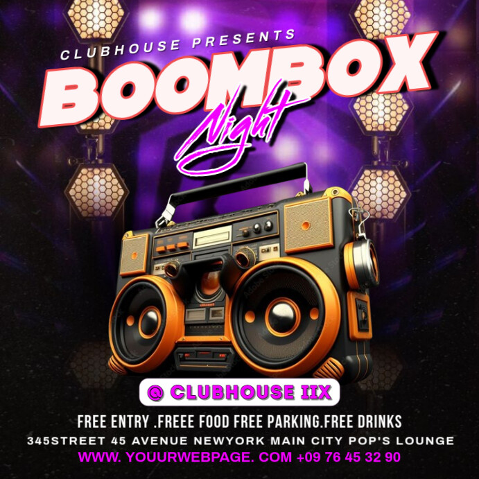 throwback posters Template | PosterMyWall