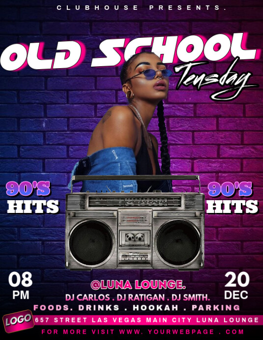 Throwback posters Template | PosterMyWall