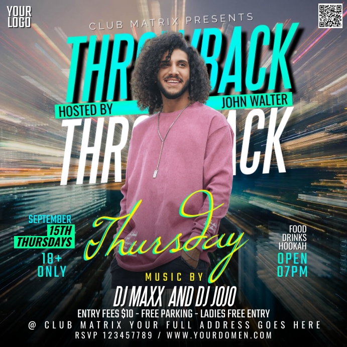 Copy of Throwback Thursday | PosterMyWall