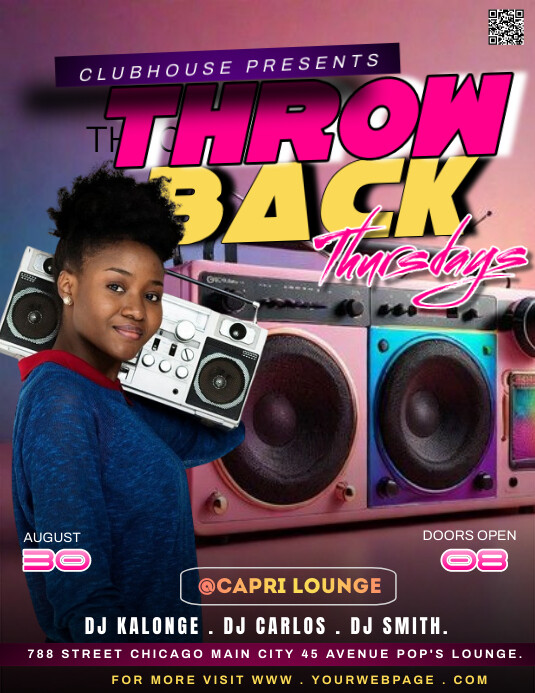 Copy of Throwback thursdays, 90's music posters | PosterMyWall
