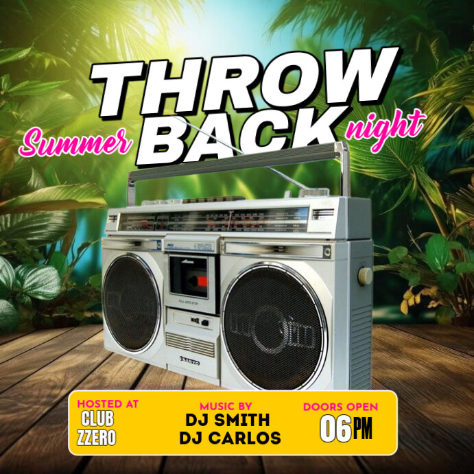 Copy of throwback thursdays | PosterMyWall