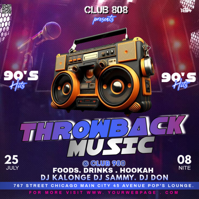 throwback thursdays Template | PosterMyWall