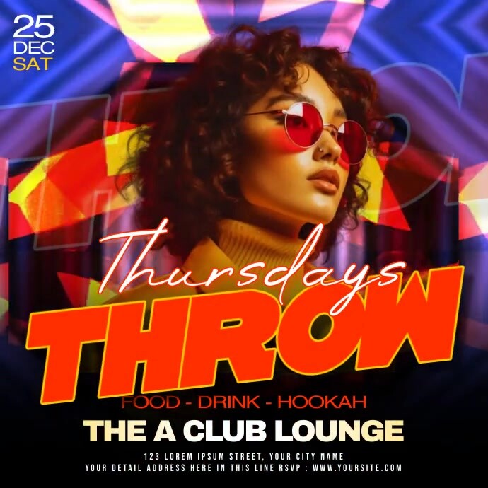 Throwback Thursdays Template | PosterMyWall