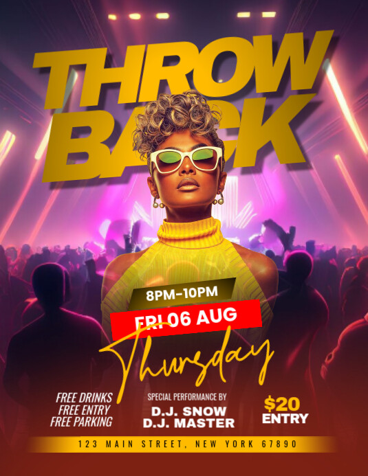Throwback Thursdays Template | PosterMyWall