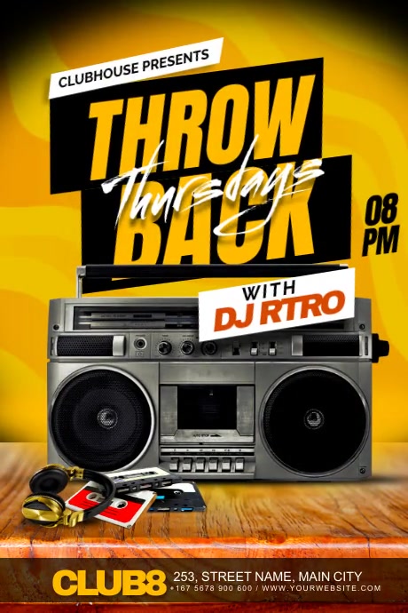 throwback thursdays Template | PosterMyWall