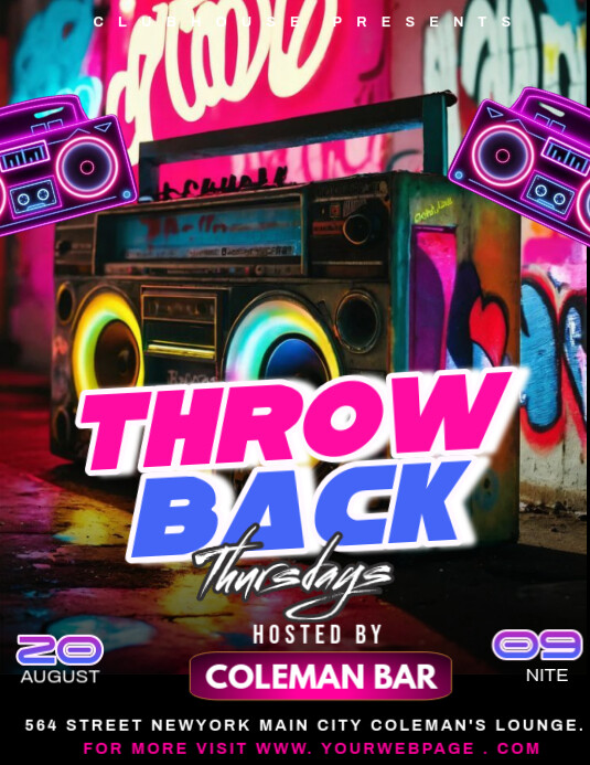 throwback thursdays Template | PosterMyWall