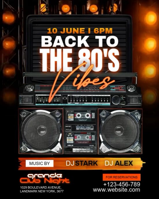 Throwback Thursdays Party Template | PosterMyWall