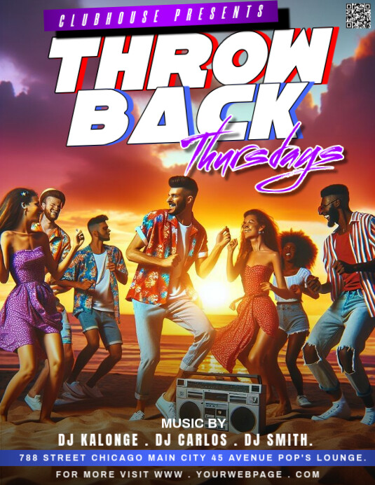 Copy of throwback thursdays posters | PosterMyWall