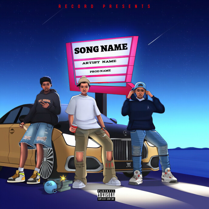 Thug life album cover Template | PosterMyWall