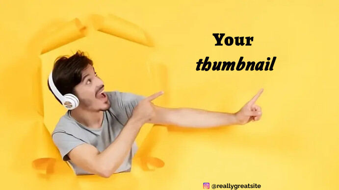 thumbnail Template | PosterMyWall