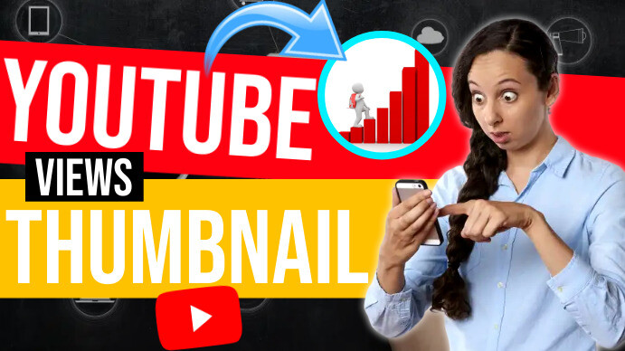 Thumbnail Marketing - Thumbnail para youtube Template | PosterMyWall