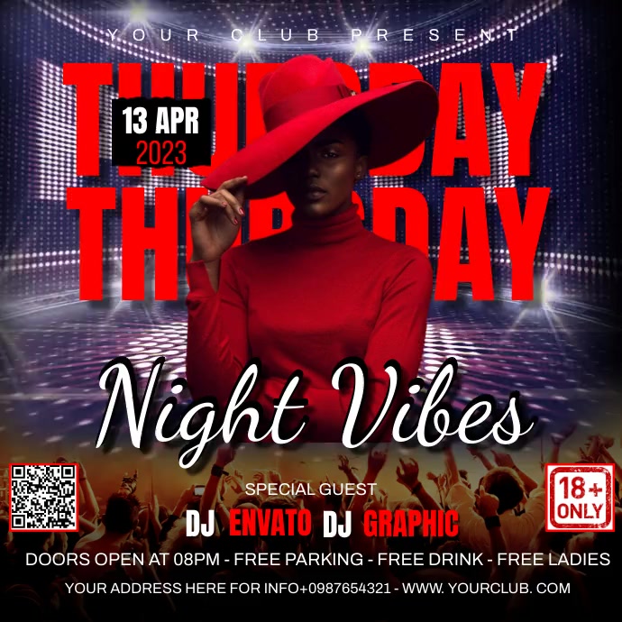 Plantilla de Thursday flyer | PosterMyWall