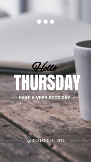 Copy of Thursday Motivation | PosterMyWall