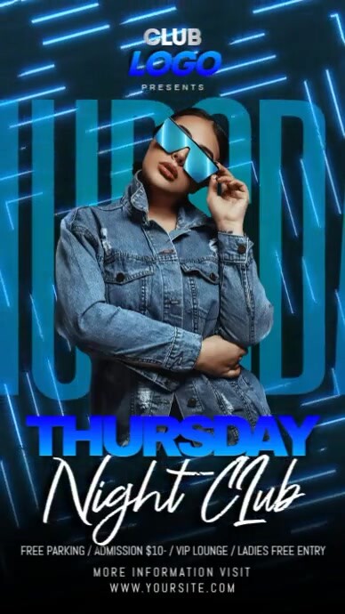 Copy of Thursday Night Club | PosterMyWall