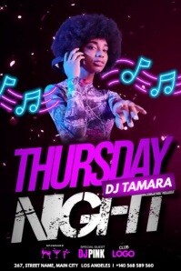 Thursday Club Template | PosterMyWall