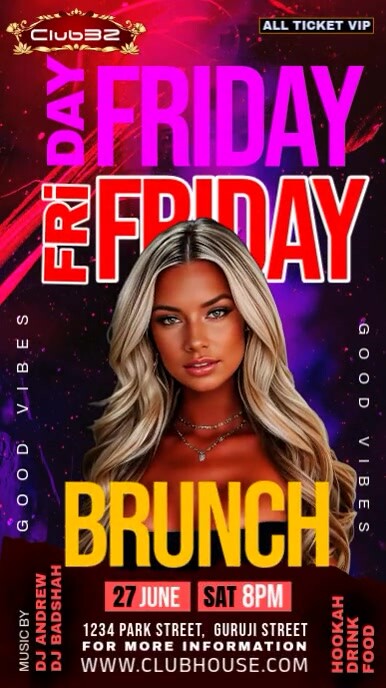 thursday night party Template | PosterMyWall