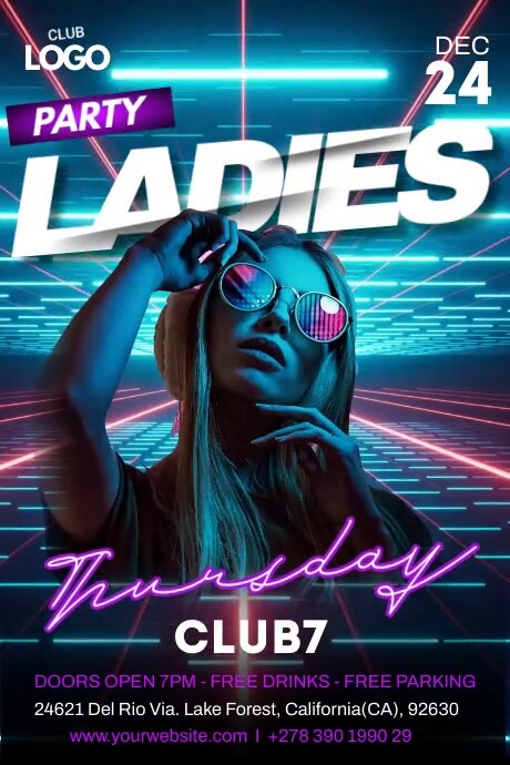 Thursday Night Party Template | PosterMyWall