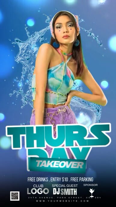 Thursday Night Party Template | PosterMyWall